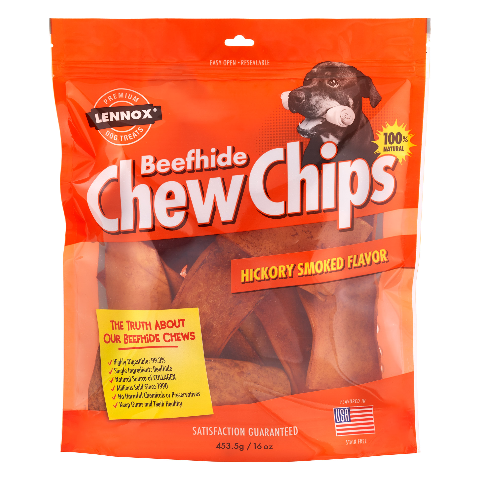 Flavored and Wrapped in Chicken Beefhide Chews - The Lennox Group