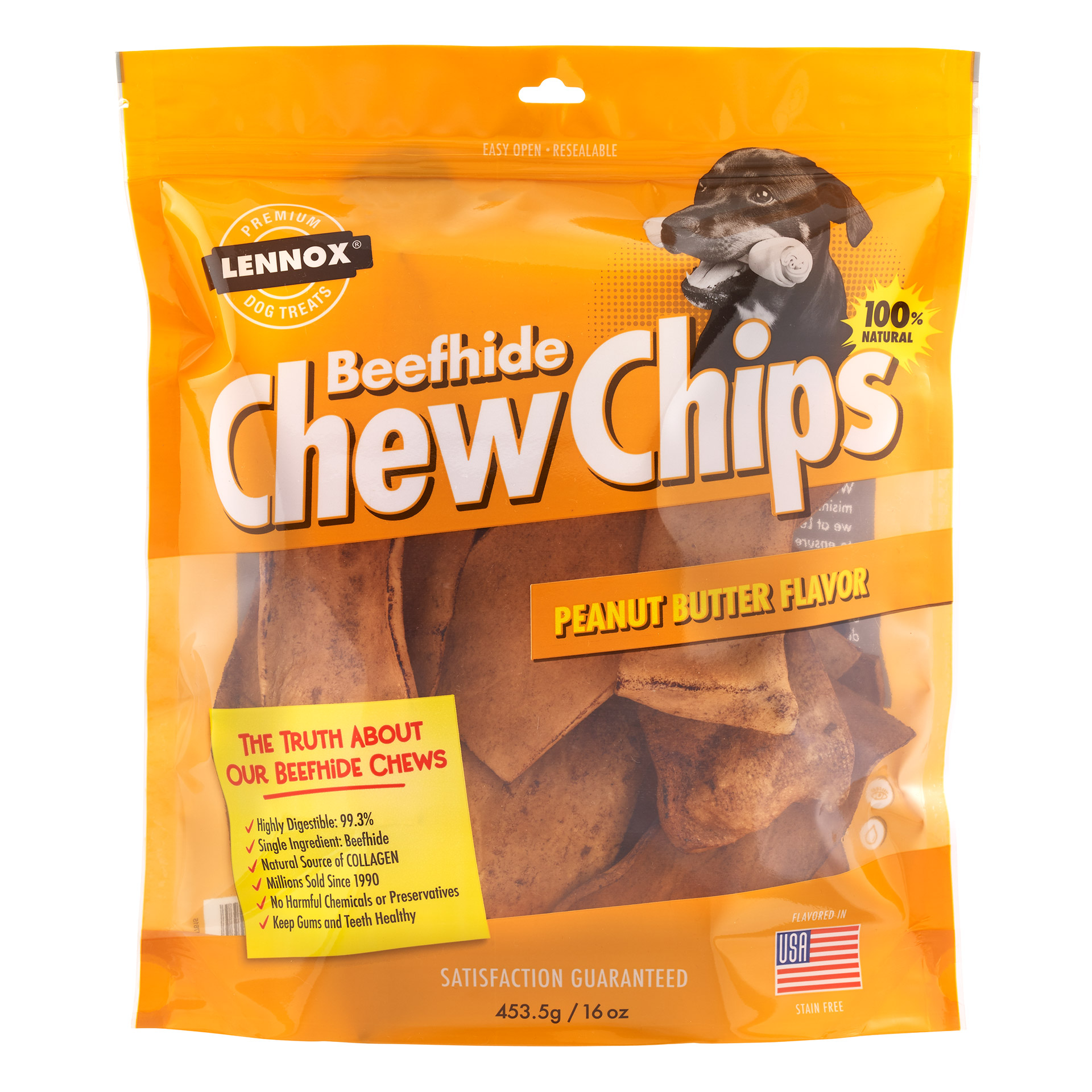 Flavored and Wrapped in Chicken Beefhide Chews - The Lennox Group