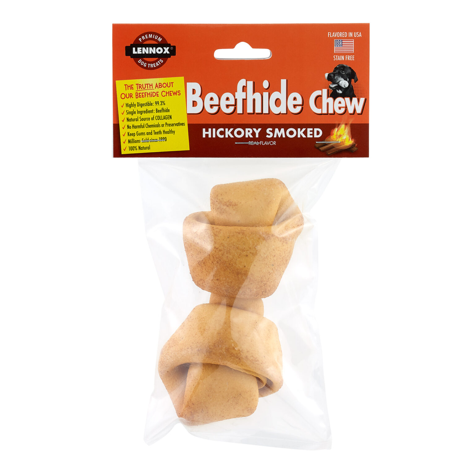 Flavored and Wrapped in Chicken Beefhide Chews - The Lennox Group