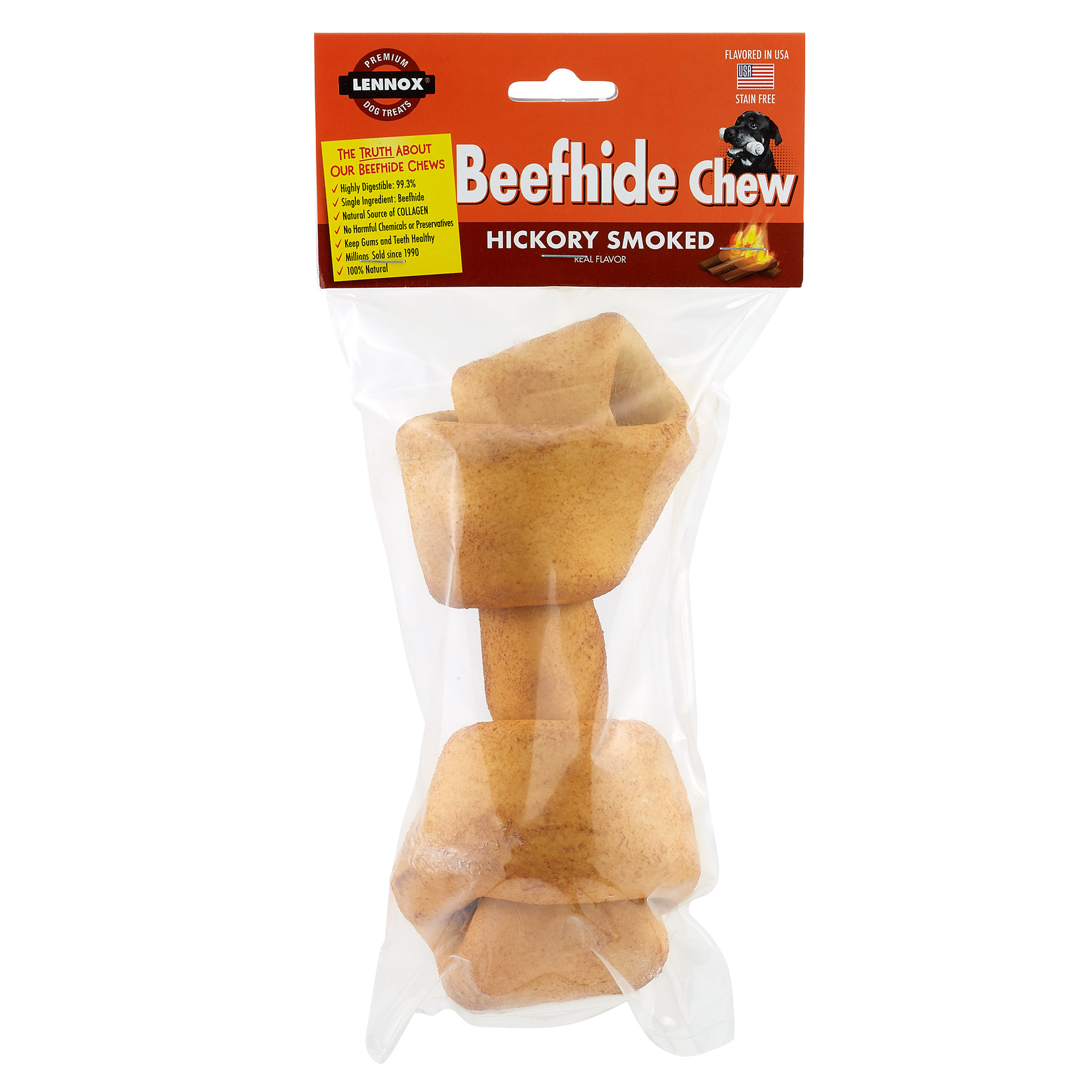 Flavored and Wrapped in Chicken Beefhide Chews - The Lennox Group