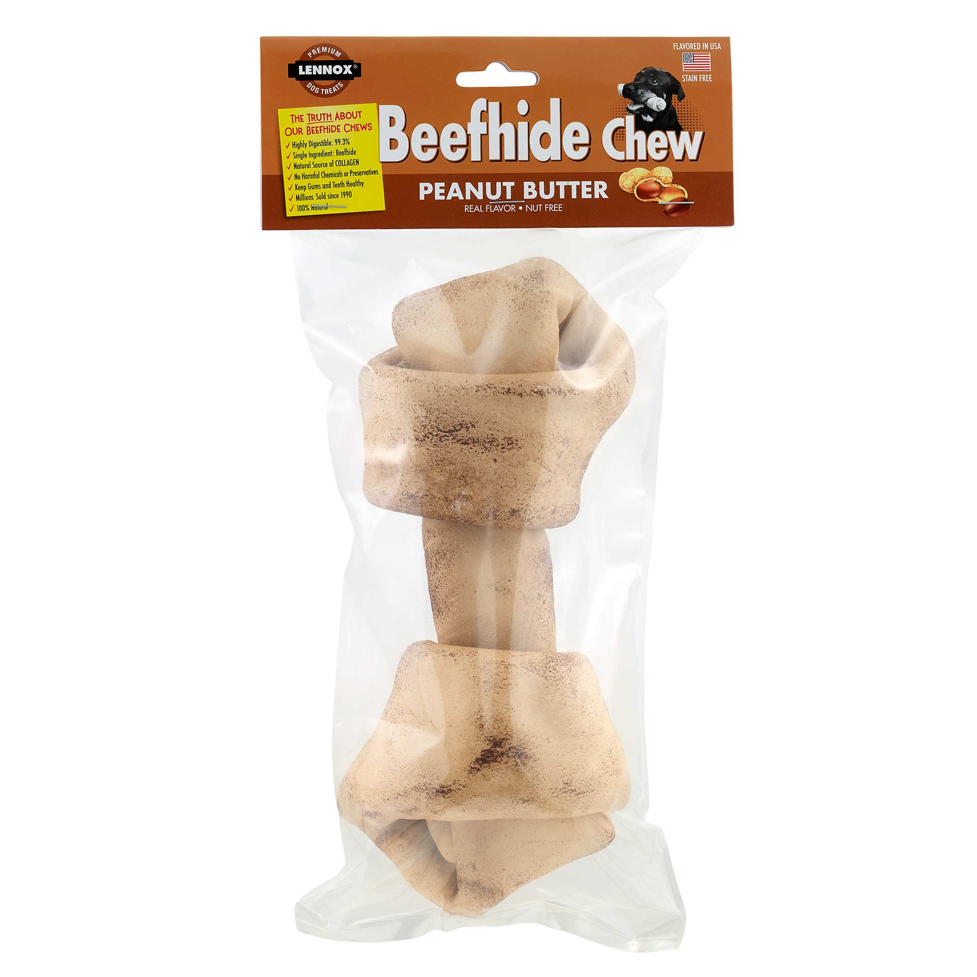 Flavored and Wrapped in Chicken Beefhide Chews - The Lennox Group