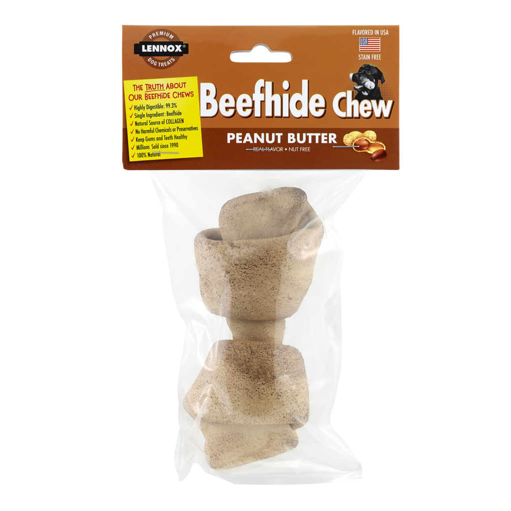 Flavored and Wrapped in Chicken Beefhide Chews - The Lennox Group