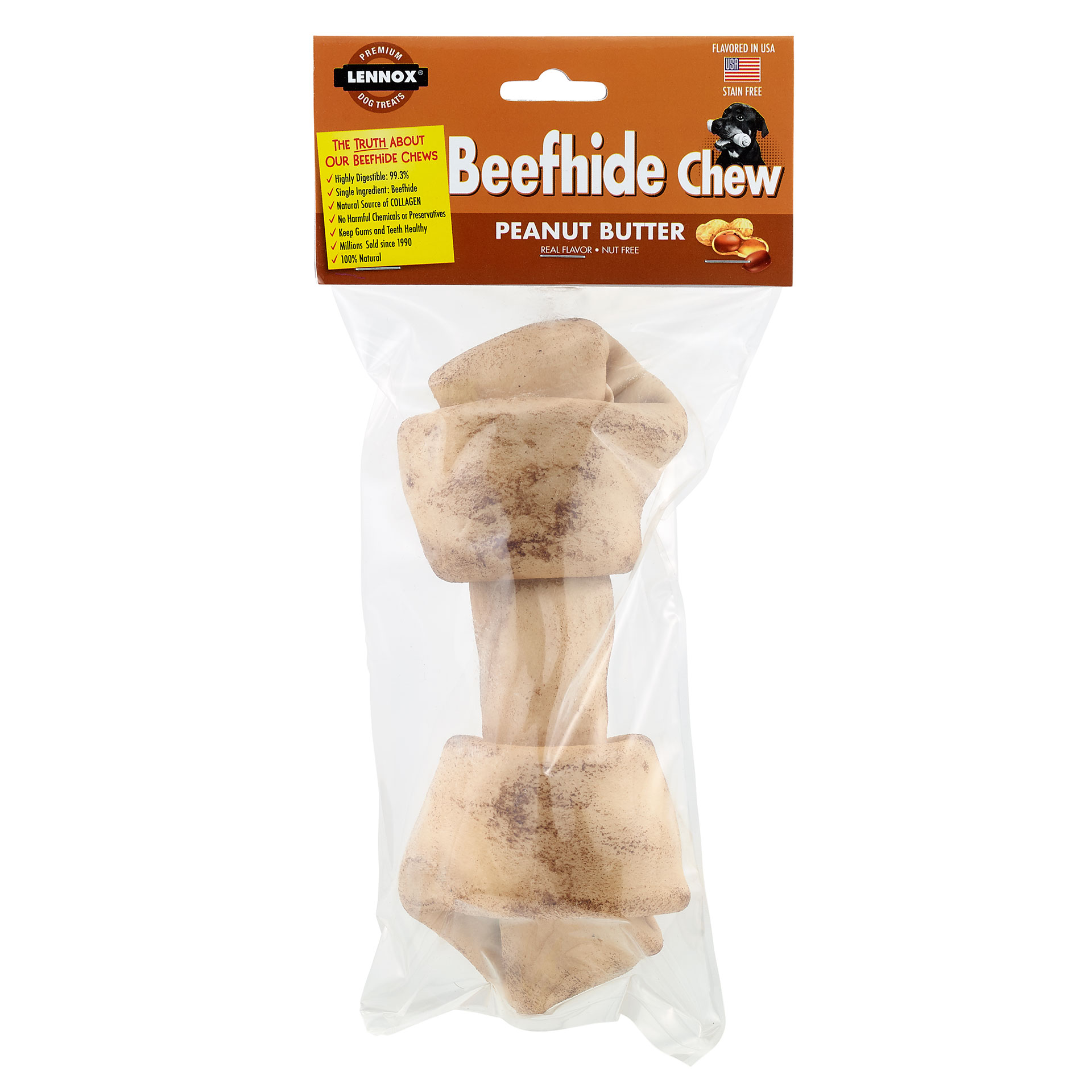 Flavored and Wrapped in Chicken Beefhide Chews - The Lennox Group
